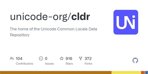 Cldrdocsreadmemd At Main · Unicode Orgcldr · Github