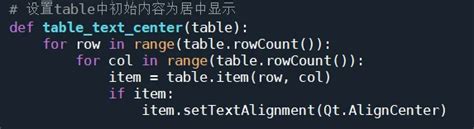 Qtablewidget