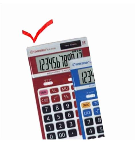 블라젯 일반 사무용 업무용 매장 전자 계산기 색상 레드 1개 사무용계산기 전자계산기 휴대용계산기 레트로계산기 티몬