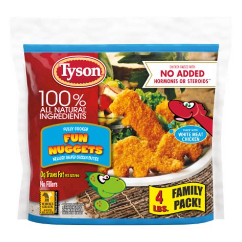 Tyson Chicken Nuggets Dinosaur