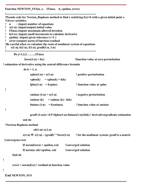 Solve 12 Problems By Matlabnewton Raphson Method