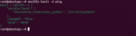 Ansible Ping Module Check If Host Is Reachable