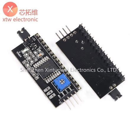 iic i2c interface lcd1602 transfer board function library lcd2004