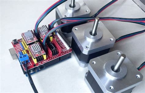 Controlling Stepper Motors Using Arduino Cnc Shield V3 And Grbl Mytectutor