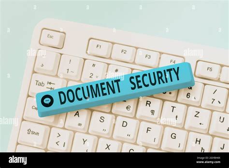 Inspiration Showing Sign Document Security Business Showcase Means In Which Important Documents
