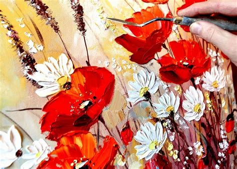 Рисунки акриловыми красками на холсте 50 фото