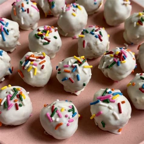 Birthday Cake Truffles Dang Thats Sweet