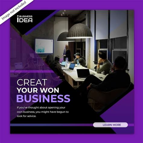 디지털 마케팅 대행사 및 기업 소셜 미디어 게시물 템플릿 프리미엄 Psd 파일