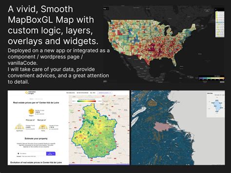 A Vivid Mapboxgl Interactive Map With Various Logic And Context Infos