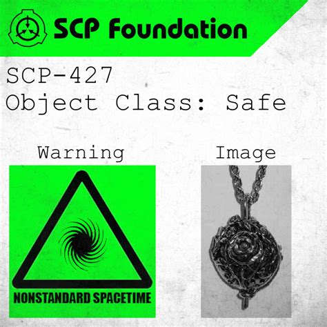 Scp 427 Scp Site 19 Roleplay Wiki Fandom