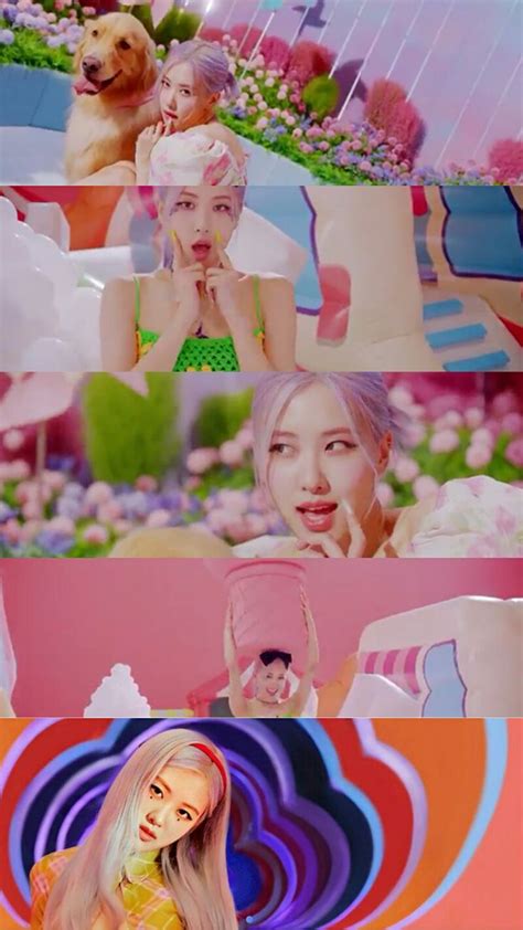 Blackp Nk Ice Cream Rose Wallpaper