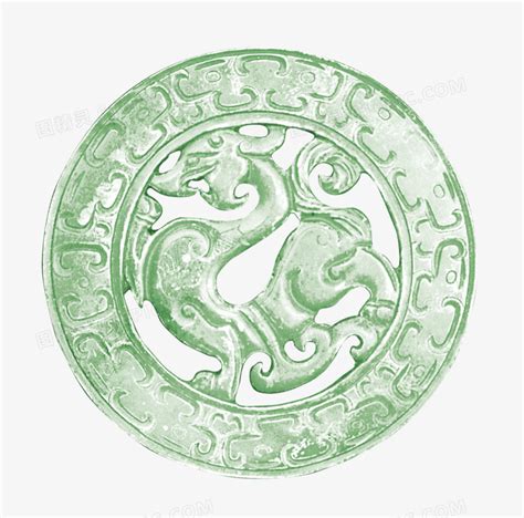 中国龙形玉佩图片免费下载 PNG素材 编号192ixm2l5 图精灵