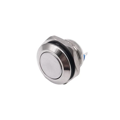 Metal Push Button 16x15mm Reset ABS16C P1