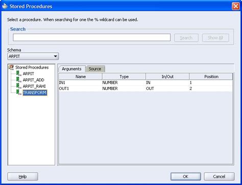 Learning Soa Undestanding Stored Procedure And Calling It From Soa
