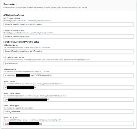 Azure Identity Provider Aws Transfer For Sftp Intelligent Discovery