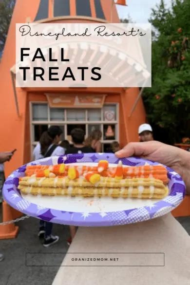 Disneyland Resorts Fall Treats The Organized Mom