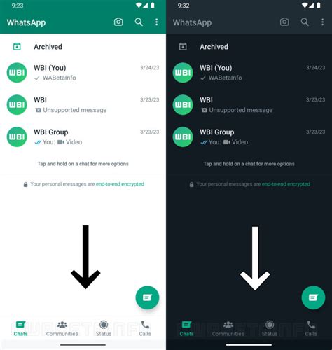 Whatsapp To Finally Get Bottom Navigation Bar On Android Sammobile