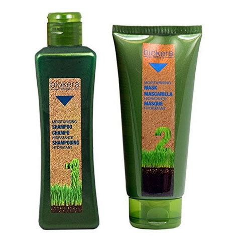 Biokera Natura Moisturizing Shampoo 10 8oz And Mask 7 1oz Combo