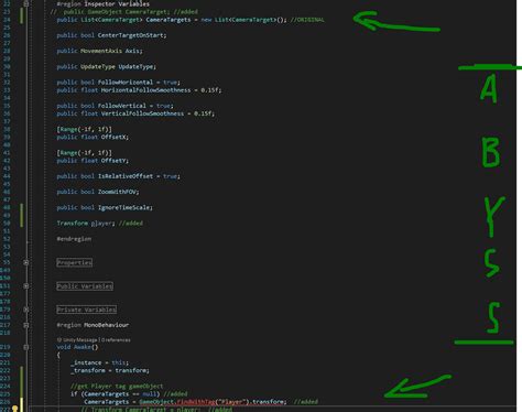 Cannot Assign The Player To The Camera Automatically Questions And Answers Unity Discussions