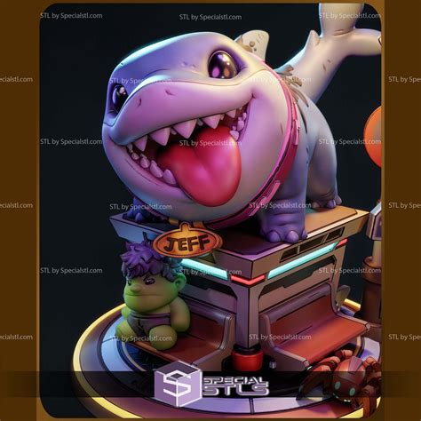 Chibi Jeff Marvel Rivals 3d Printer Files Specialstl