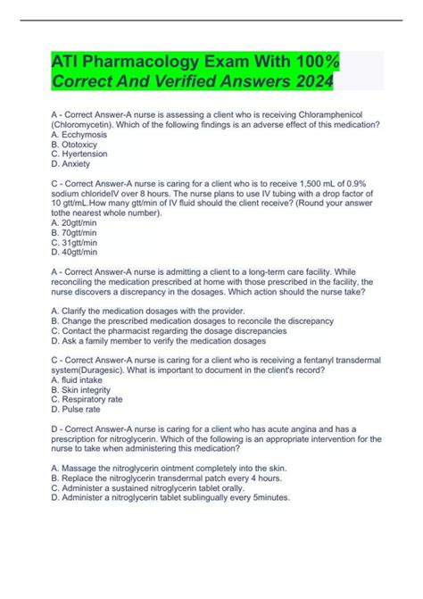 Ph 2024 Clozapine Rems Knowledge Assessment Answers Cgpsc