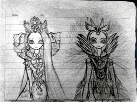 Raven Queen And Apple White By Winx4ever2512 On Deviantart