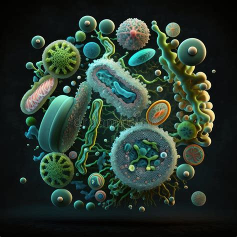 Colorful Under Microscope Ai Stock Illustrations 225 Colorful Under Microscope Ai Stock