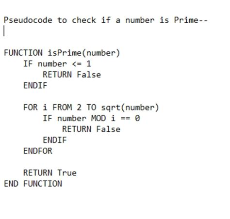 Mudit Shukla On Linkedin Pseudocode Prime