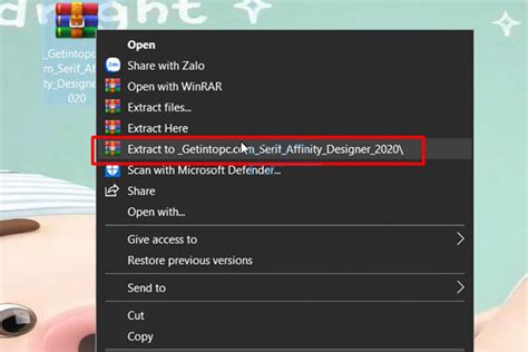 Instructions For Downloading And Installing Affinity Designer 2020 Full Crack