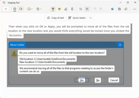 Copy Text From An Image Using The Windows Snipping Tool Ocr Feature