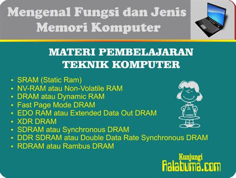Jenis Memori Komputer Mecnote Perbezaan Jenis Ram Ddr1 Ddr2 Dan
