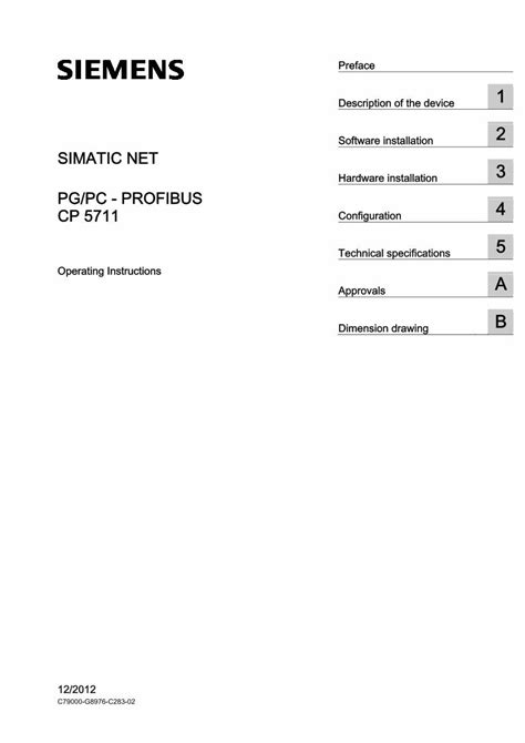Pdf Software Installation 2 Simatic Net Hardware Installation