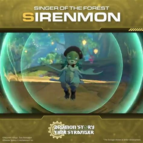 Sirenmon Digimon Story Time Stranger Digimon