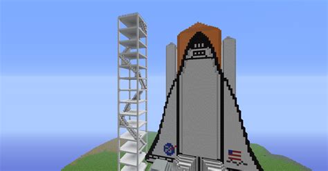 Space Shuttle Discovery Minecraft Map