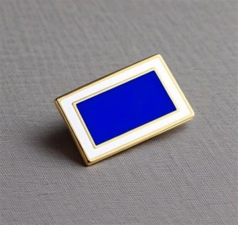 Rectangle Enamel Pins Custom Enamel Pins
