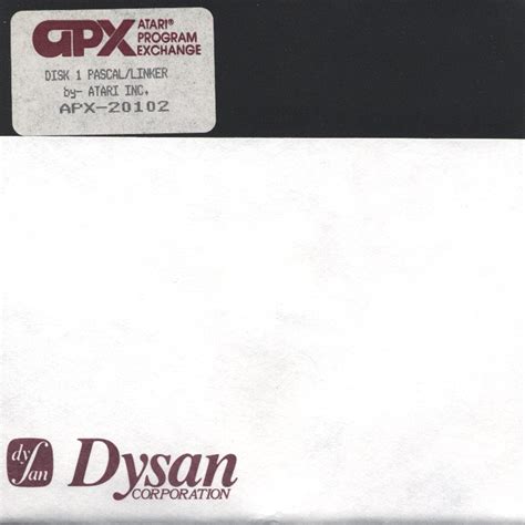 Atari 400 800 Xl Xe Atari Pascal Language System Scans Dump