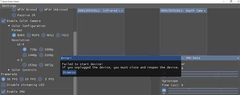K4aviewer Fails To Open Microphone · Issue 384 · Microsoftazure