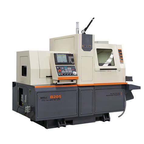 Swiss Type Cnc Lathe B With Dual Spindle For Shafts Machining
