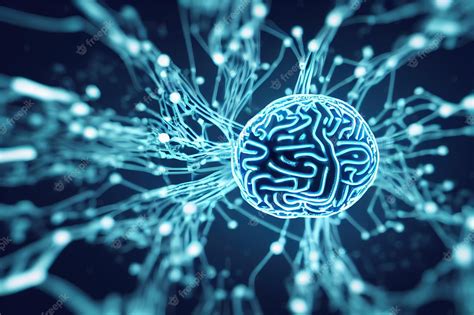 premium photo a reduced model of the human brain 3d rendering