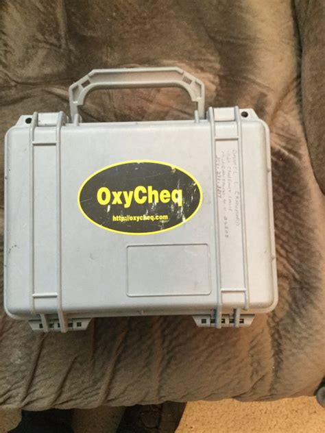 For Sale Oxycheq Oxygen Analyzer Scubaboard