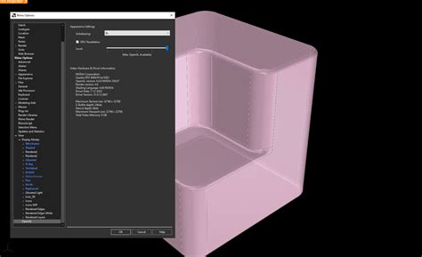 Rhino Ghosted Display Mode Weird Outline Around Surface Edge Curves Rhino McNeel Forum