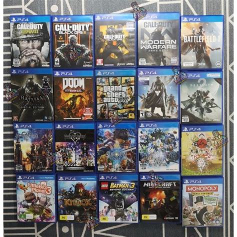 Ps4 Games Disc Playstation 4 Original Games Cds Action Gta 5 Fifa