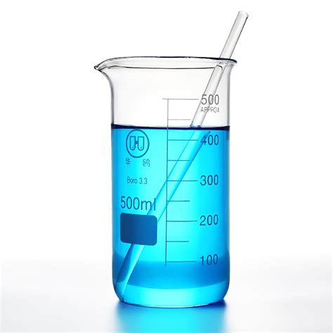 华鸥玻璃烧杯耐高温高型烧杯2505001000ml烧杯实验器材1000ml 1102 虎窝淘