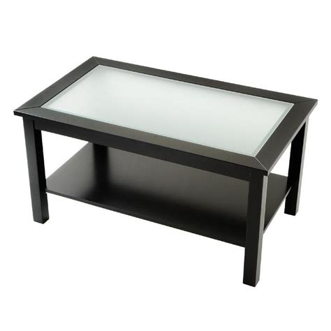 Black Frame Coffee Table With Glass Top At Lester Shippy Blog