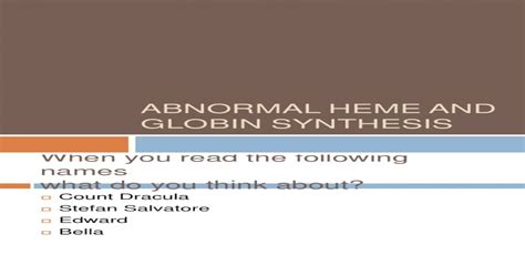 Pdf Variants Of Hemoglobin Dokumen Tips