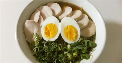 My Husbands Favorite Soy Sauce Ramen Noodles Recipe By Cookpadjapan