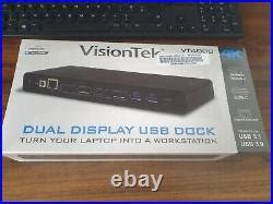 VisionTek VT Universal Dual Display K USB Usb C Docking