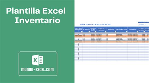 Ejemplos De Inventarios En Excel Inventario Y Stock En Excel Para Tu Formato Para Inventario