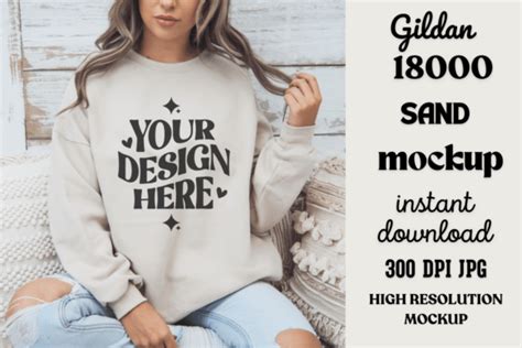 Gildan 64000 Mockup Graphic By Trendmockupsworld · Creative Fabrica